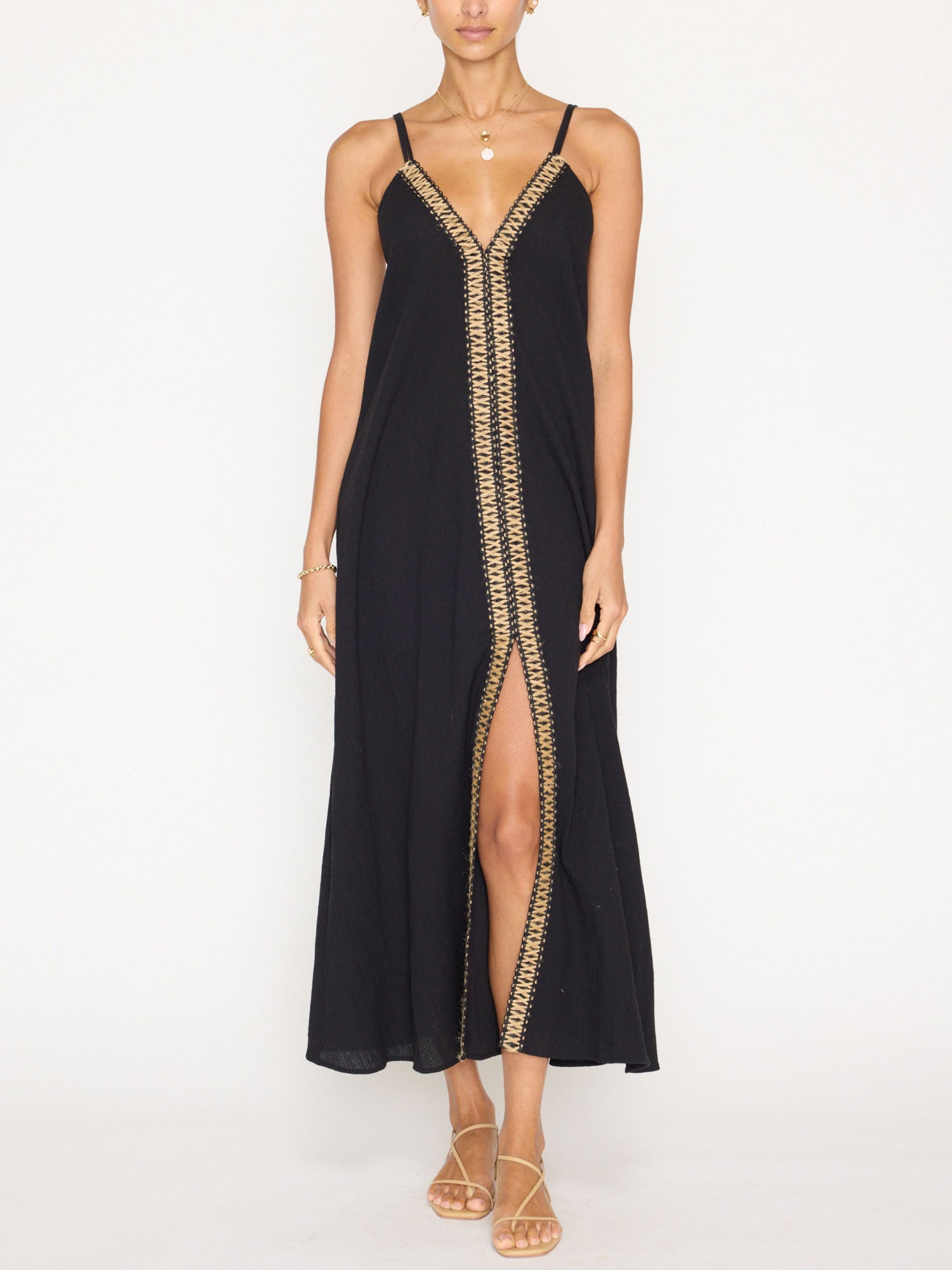 Women's Ciana Dress in Black Onyx | Brochu Walker