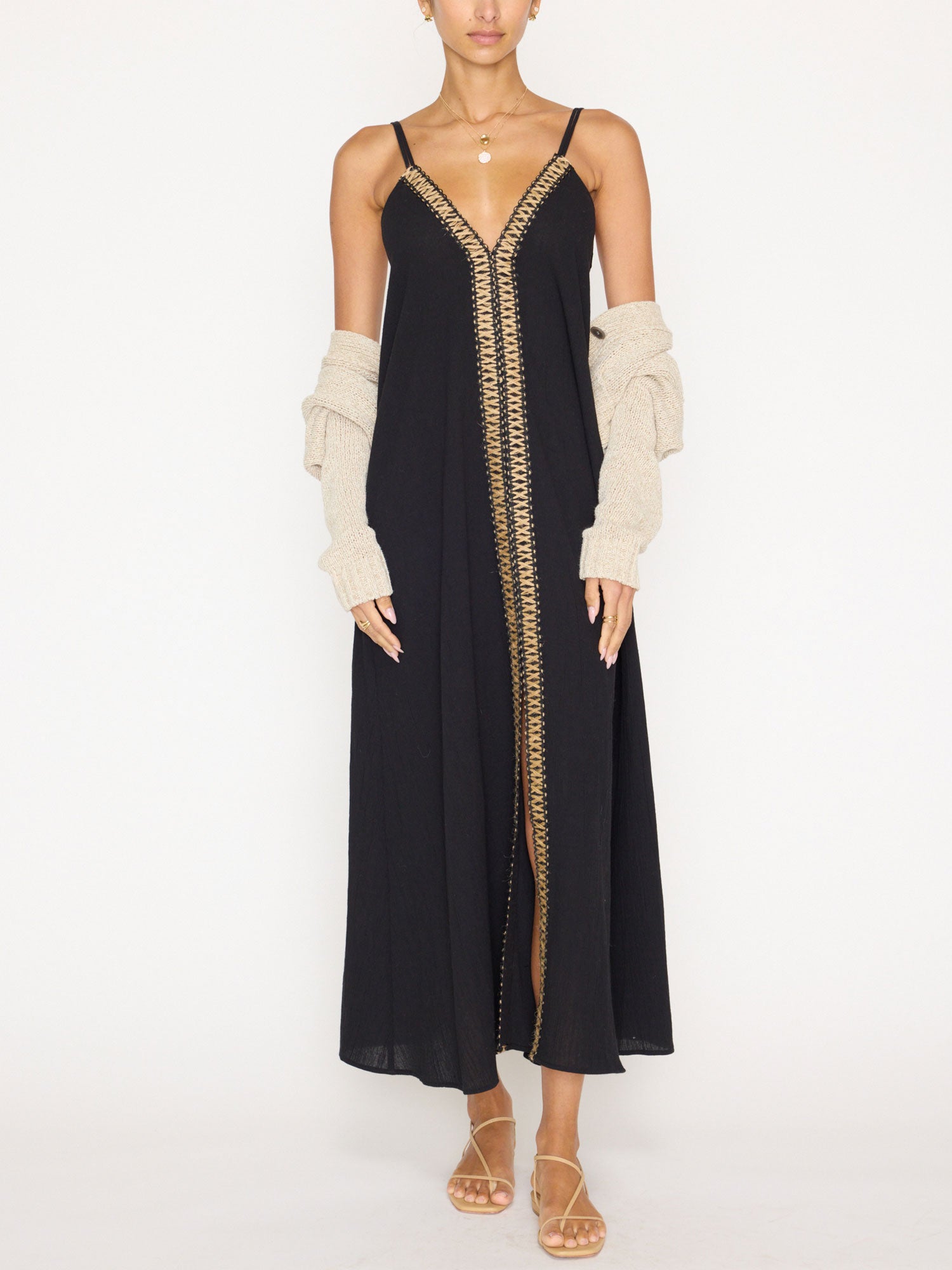 Women's Ciana Dress in Black Onyx | Brochu Walker