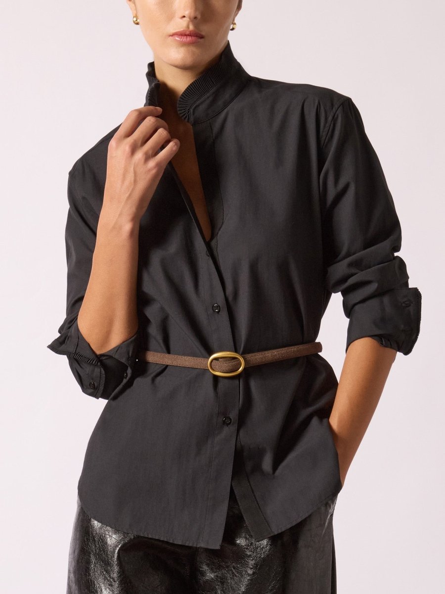 Women's Easton Shirt in Black Onyx | Brochu Walker