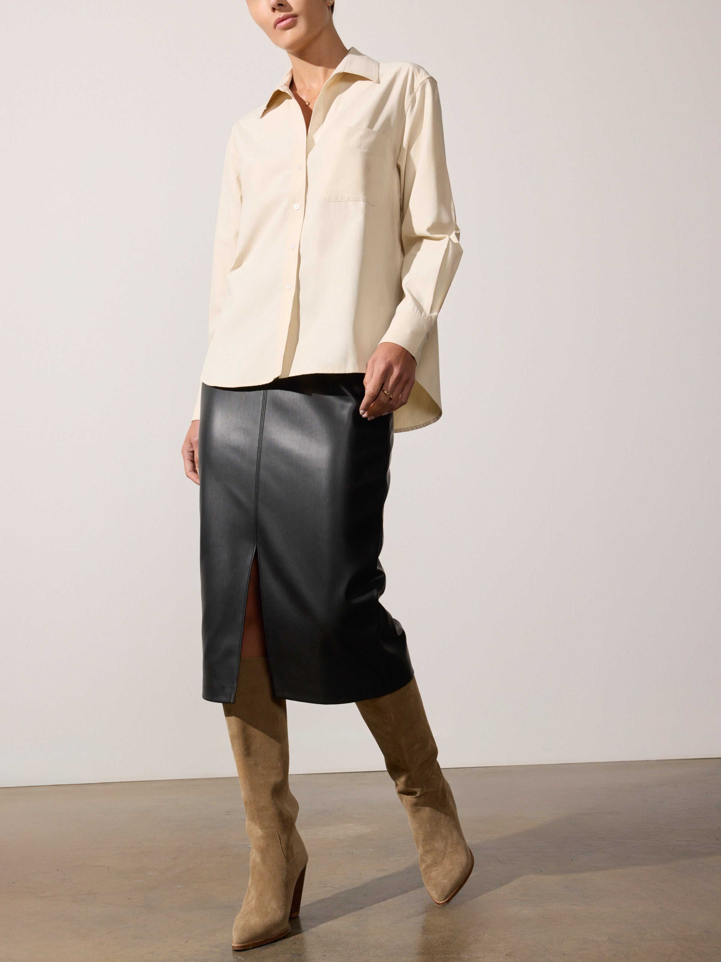 Women's Esme Skirt in Black Onyx | Brochu Walker