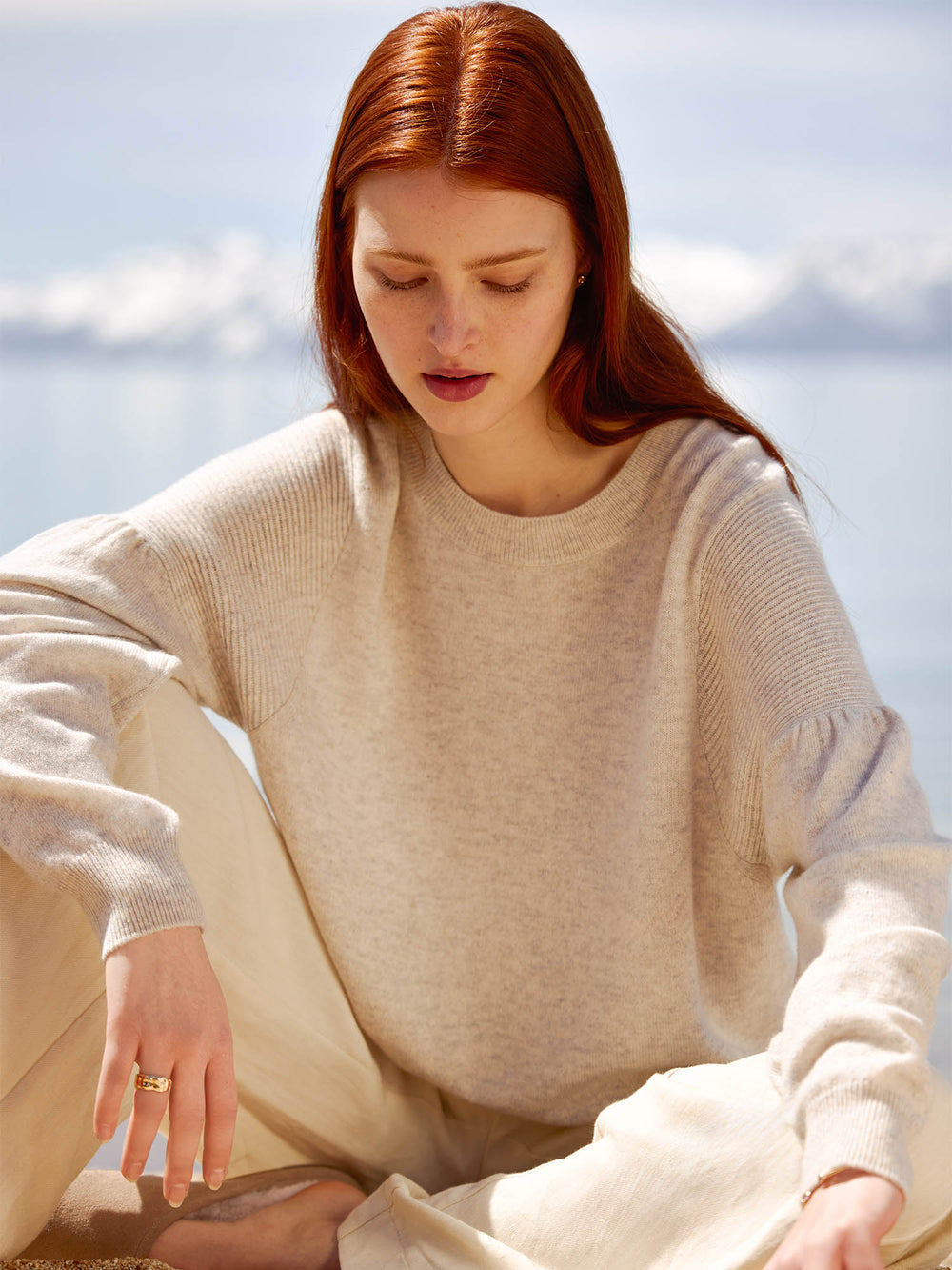 Designer Sweaters for Women - Crewneck & V Neck Sweaters – Translation ...