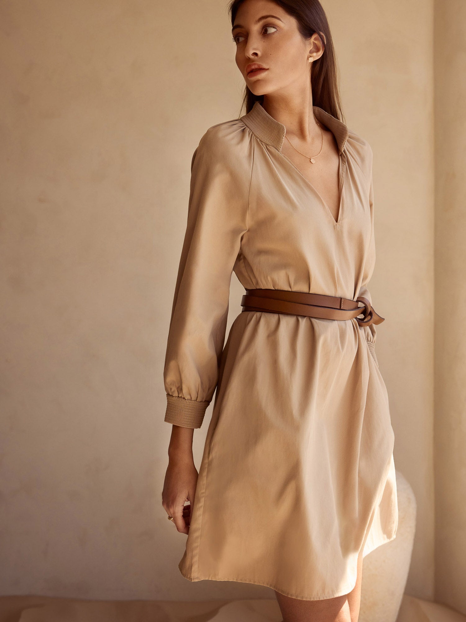 Women's Amaia Dress in Sahara Women's Amaia Dress in Sahara