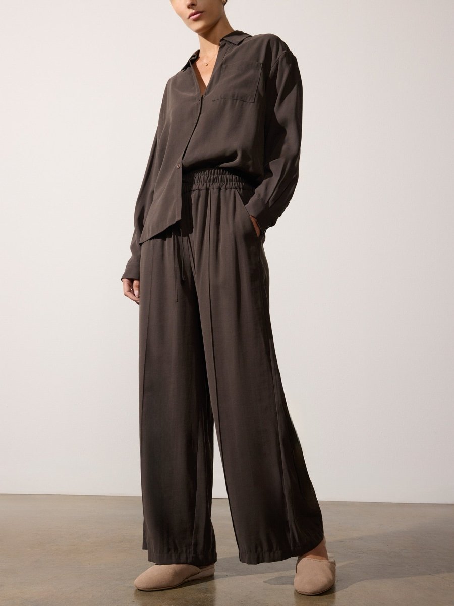 Women's Aaron Pant in Licorice | Brochu Walker