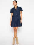 Women's Havana Mini Dress in Navy