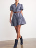 Women's Havana Mini Dress in Washed Slate