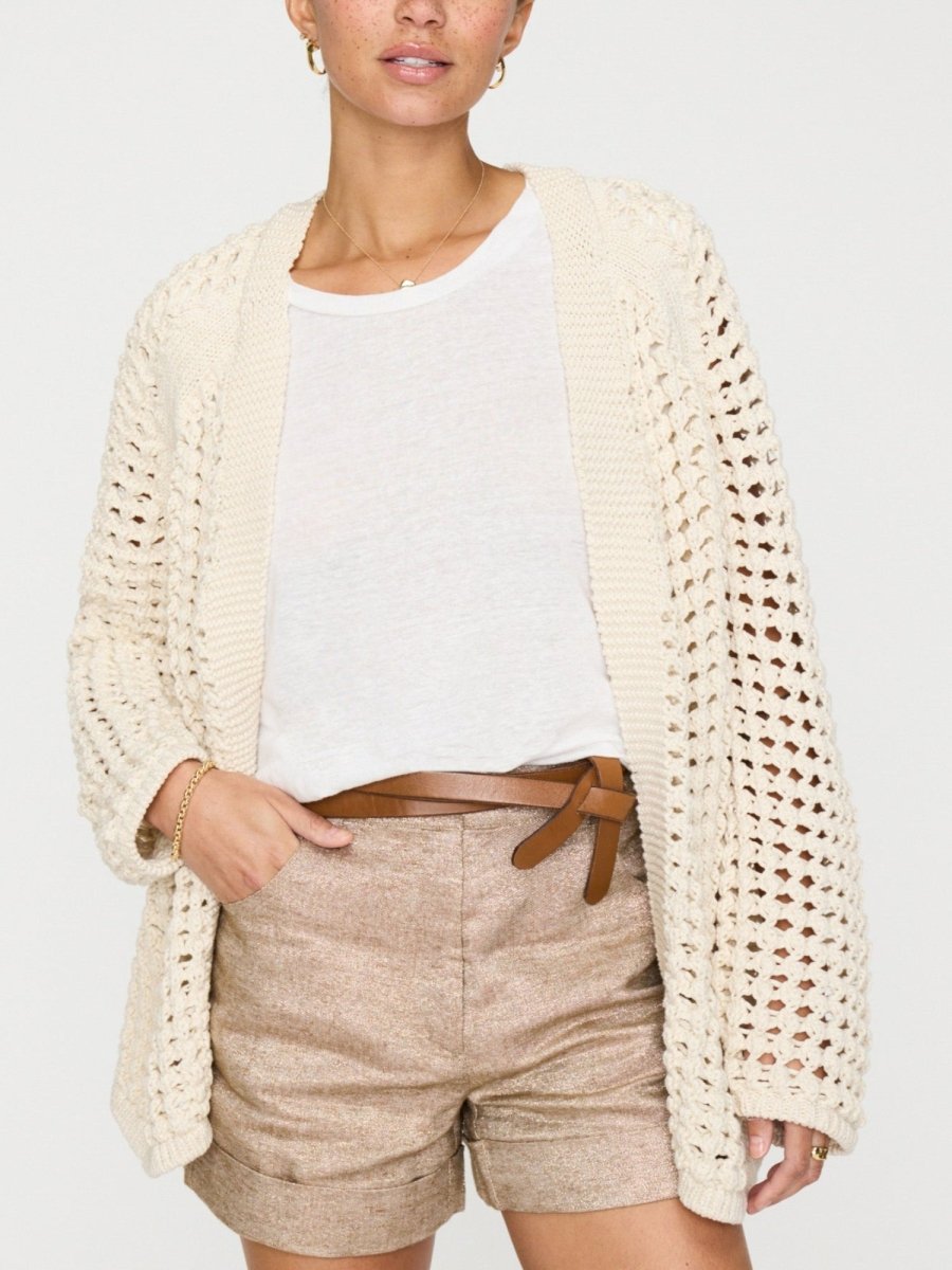 Women's Keifer Cardigan in Ecru | Brochu Walker