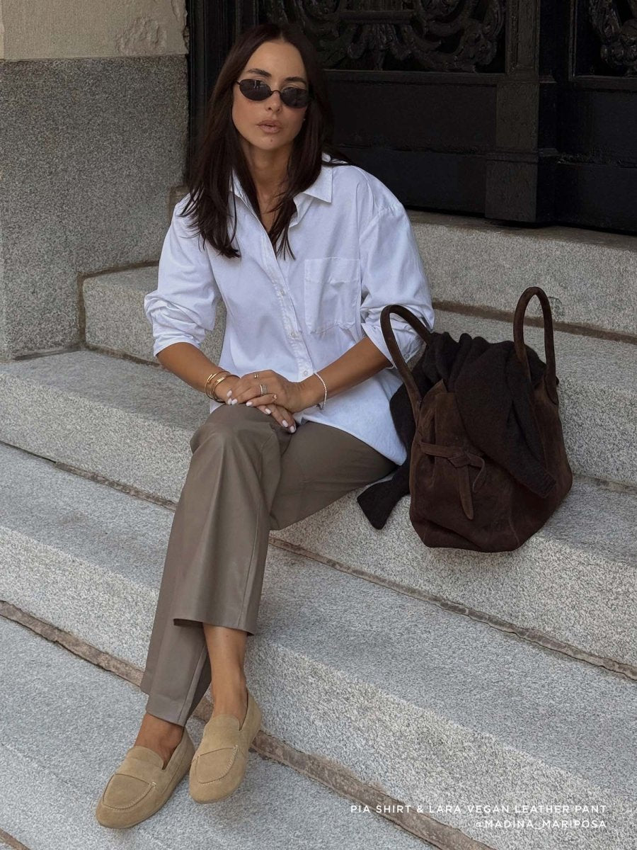 Women's Pia Shirt in Salt White | Brochu Walker