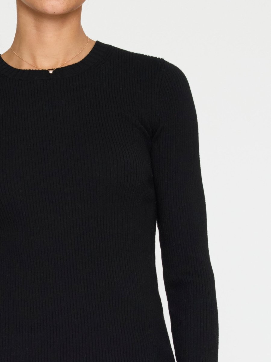 Women's Tamsin Skinny Rib in Black Onyx | Brochu Walker