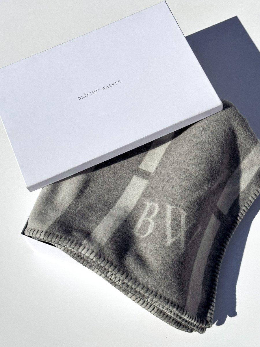 Wool BW Blanket, Grey