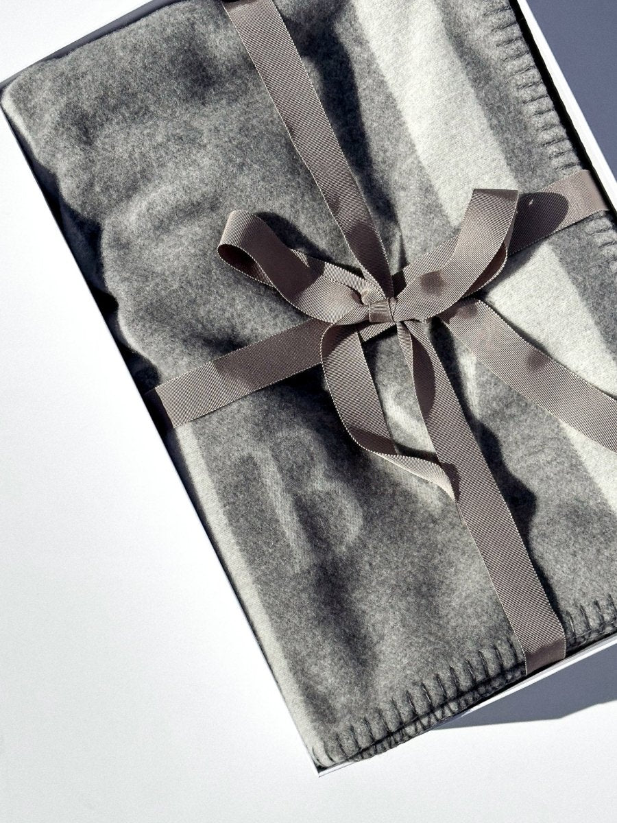 Wool BW Blanket, Grey