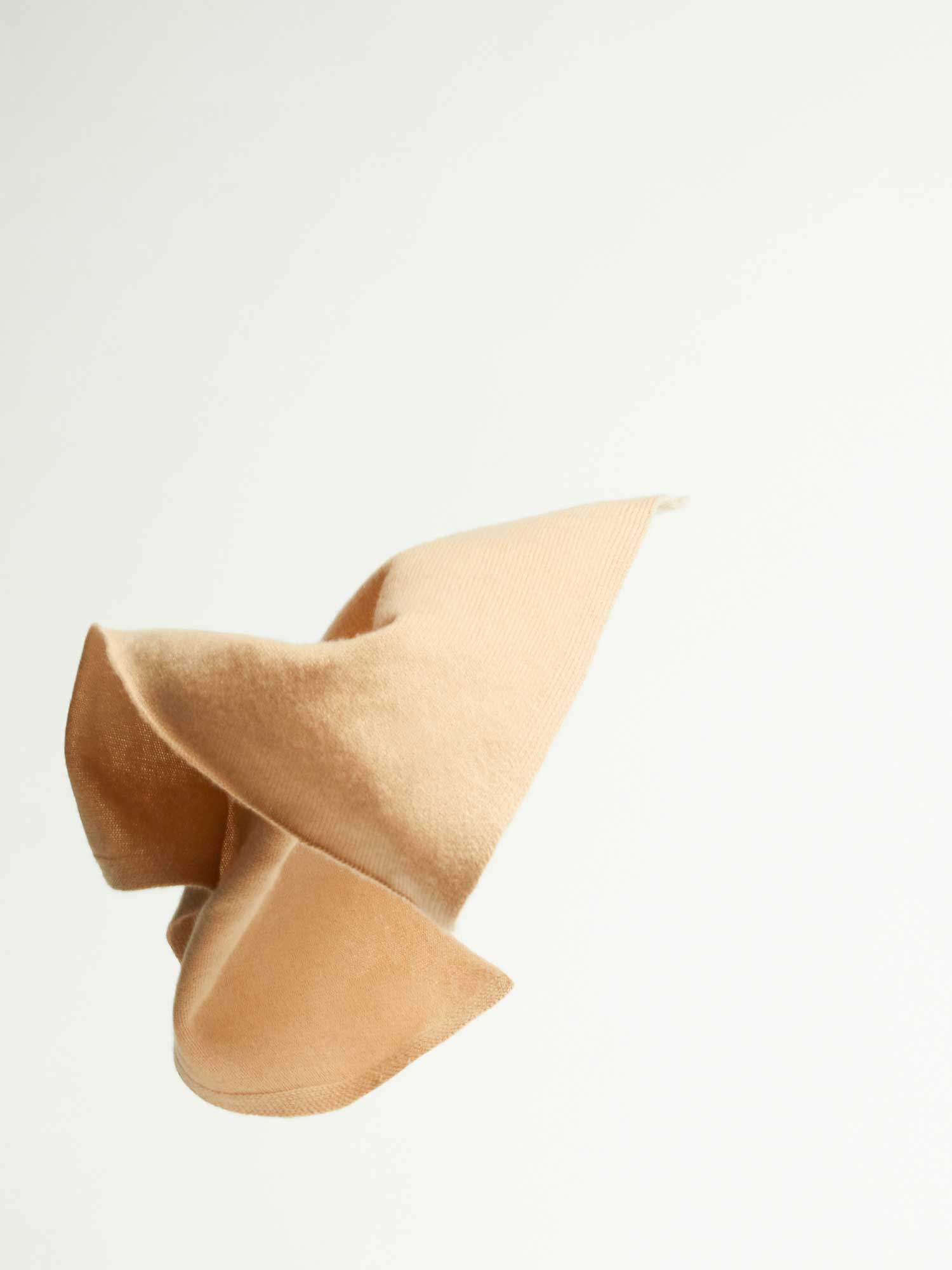 Women's Cashmere Neck Square, Camel